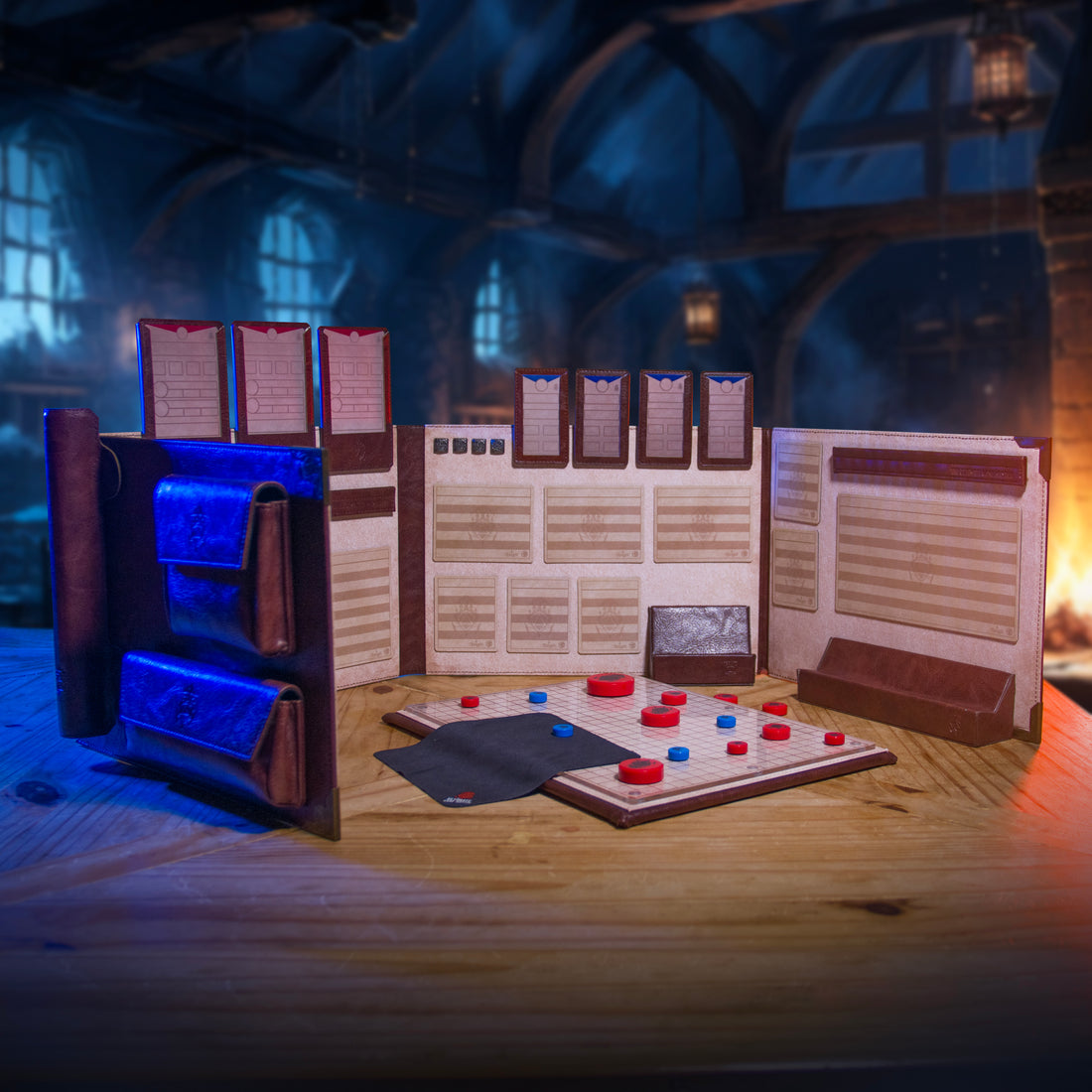 Ultimate Bundle (Brown) - Complete Game Master Screen Kit for D&D, Pat ...